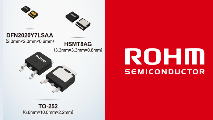 ROHM Semiconductor Unveils N-Channel MOSFETs for Automotive Applications