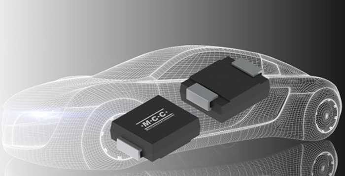 MCC Introduces 3 kW Automotive-Grade TVS Diodes