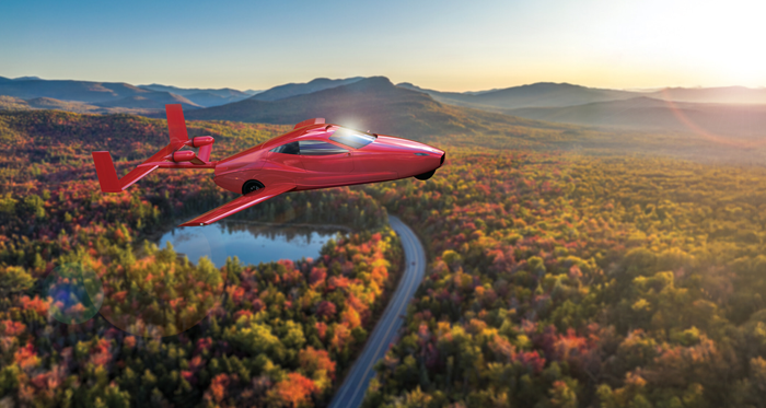 Samson Sky Brings Beyond Motor's Hybrid e-System to Its Flying Car