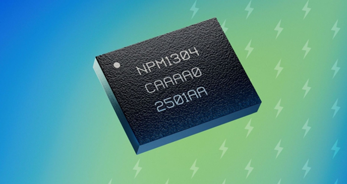 Nordic Unveils nPM1304 Power Management IC for Small Battery Devices
