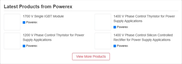 Powerex Unveils Next-Gen SiC Schottky Diode Module
