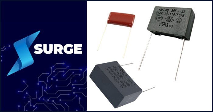 Surge Components Boosts Power Performance with Low-Loss Film Capacitors