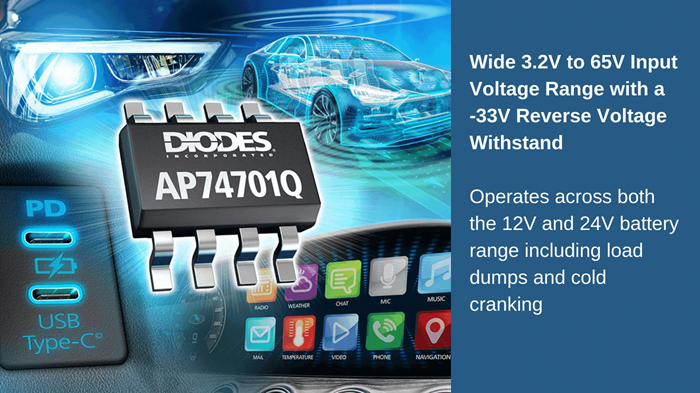 Diodes Launches Ideal Diode Controller for Automotive Reverse Voltage ...