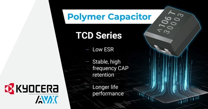 Kyocera AVX Unveils Polymer Capacitors for Smartphones and Tablets