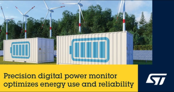 STMicroelectronics Unveils Precision Digital Power Monitor for Energy ...