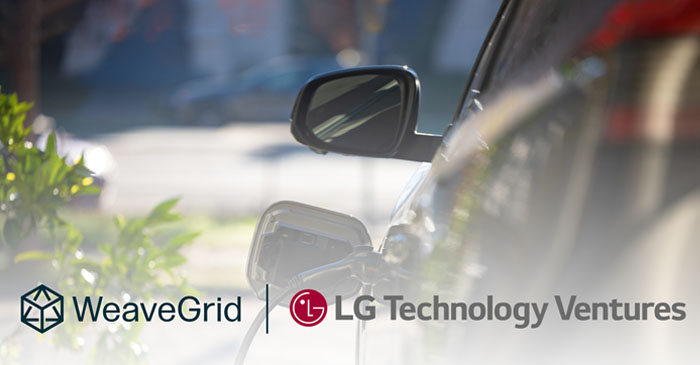 WeaveGrid Secures Investment from LG to Advance EV-Grid Integration