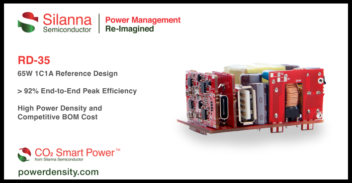 Silanna Semiconductor Adds 65 W Option to its Multi-Port Fast Charger ...