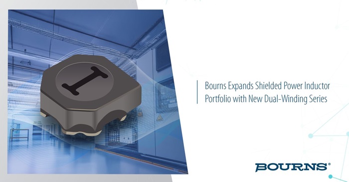 Bourns Introduces Shielded Power Inductors for Power Supplies